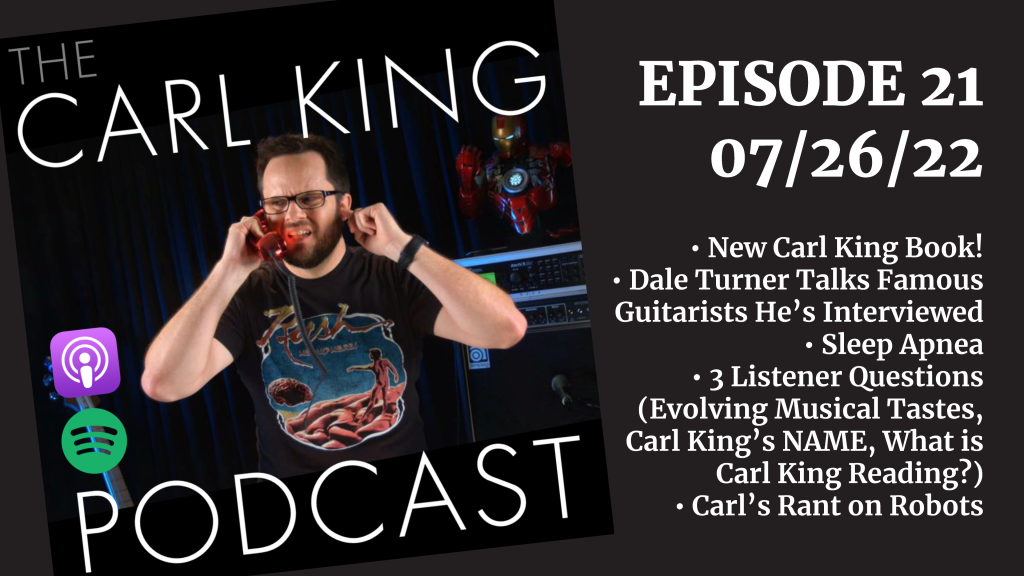 Carl King Podcast Ep. 21: New Carl King Book, Dale Turner Tells Tales ...